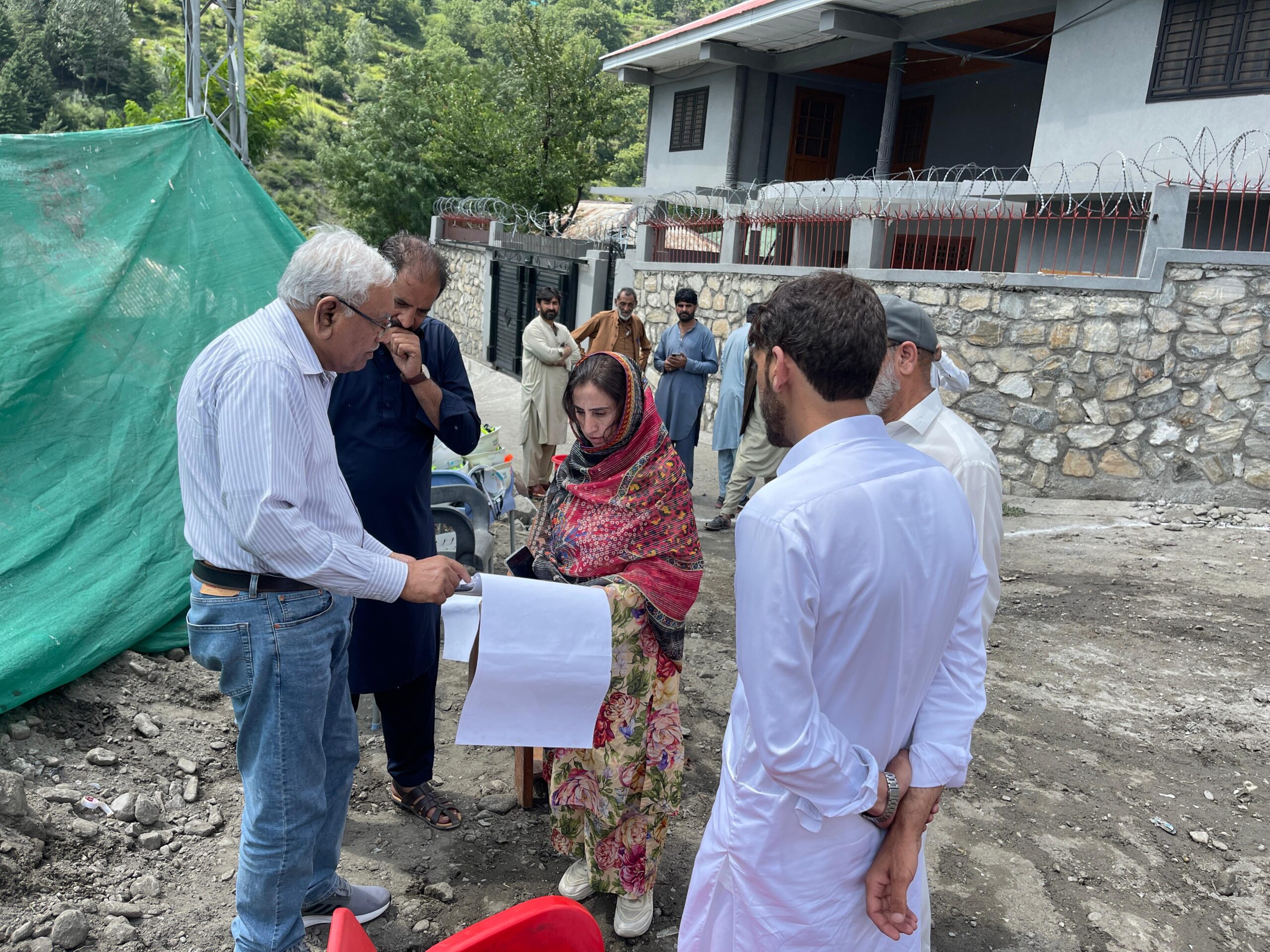 Construction of Government Service Center in KAGHAN Region Assisted by ...